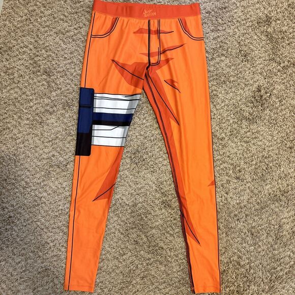 Pants | Just Saiyan Gear Skinz Naruto Super Hero Anime Leggings Sz S ...